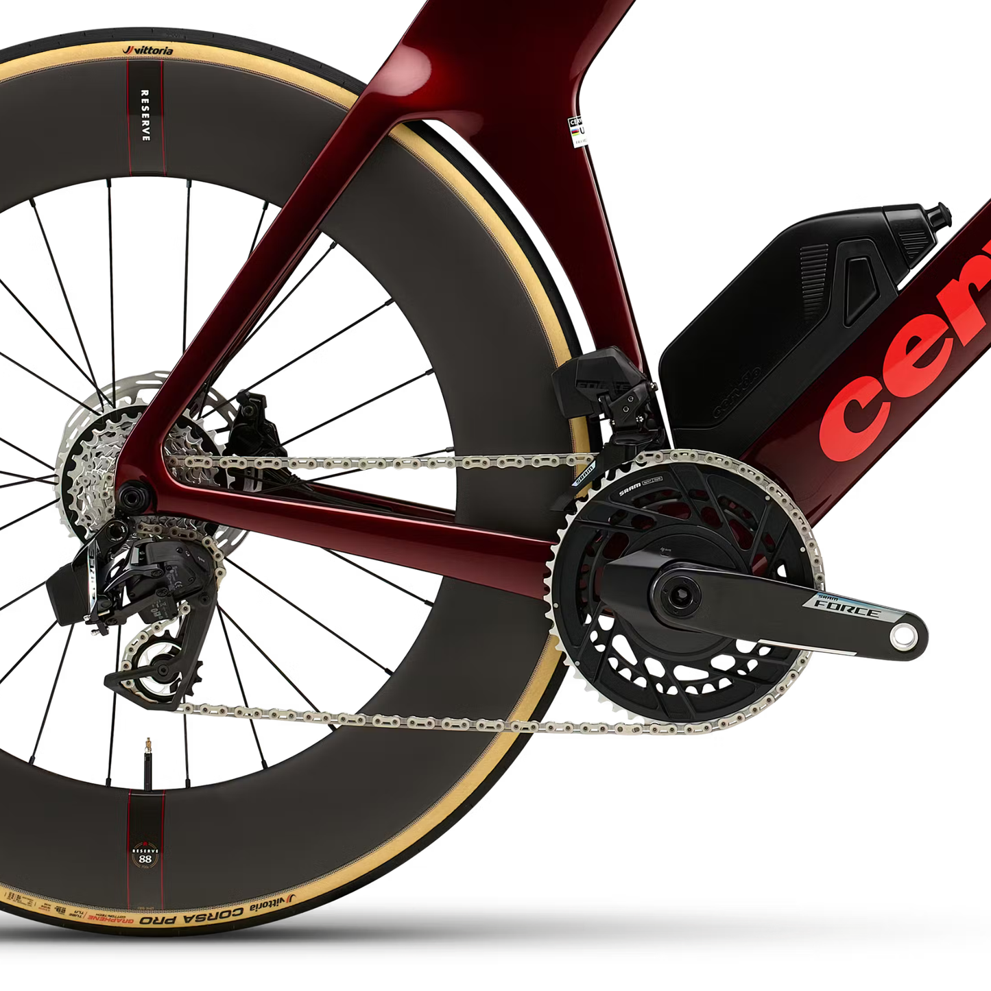 Cervélo P5 force AXS Red Hot - – InGruppetto