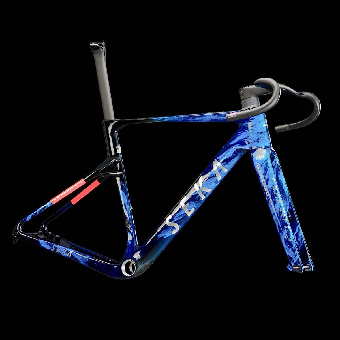 Seka Bikes - ExAero GR RDC - Mariana Blue Frameset – InGruppetto